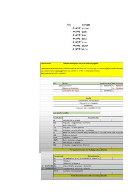 Formulas Walter Udocz