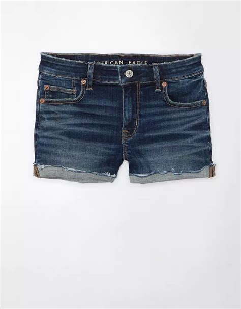 Ae Next Level Low Rise Denim Short Short