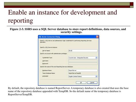 Ppt Microsoft Sql Server 2005 Installing And Configuring Sql Server 2005 Business Intelligence