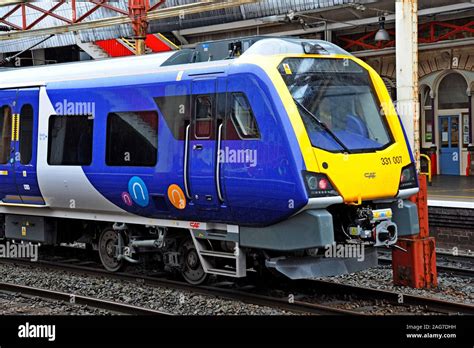 A New Caf Civity 331 Class Electric Multiple Unit Seen At Crewe Being Delivered To Northern