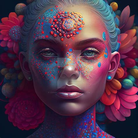 Cosmic Girl By Cosmicgrooveart On Deviantart