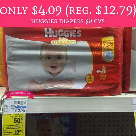Starting 219 Only 409 Regular 1279 Huggies Diapers Cvs