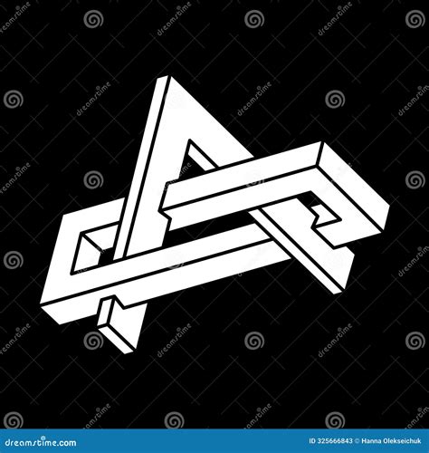 Impossible Shapes Sacred Geometry Optical Illusion Figure Abstract Eternal Geometric Objects