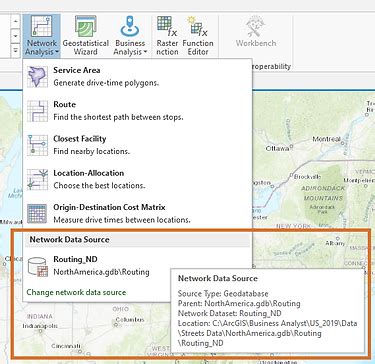 How To Use Network Analyst Tigersgis