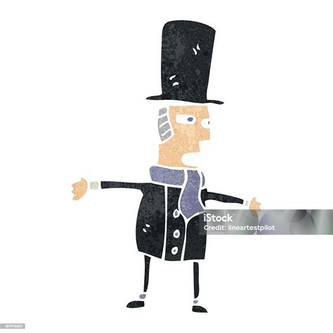 복고풍 말풍선이 있는 빅토이라 신사 고풍스런에 대한 스톡 벡터 아트 및 기타 이미지 고풍스런 귀여운 기이함 Istock