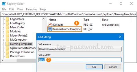 How To Change The Default New Folder Name In Windows Password Recovery