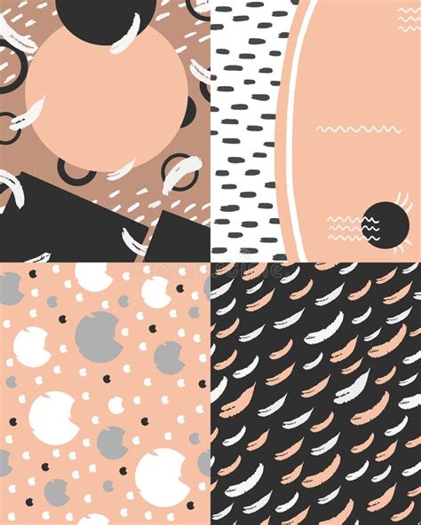 Nude Seamless Background With Template Stock Illustration Illustration Of Copy Modern