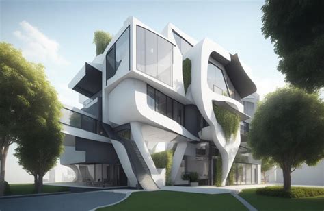 Premium Ai Image 3d Rendering Architecture Designs