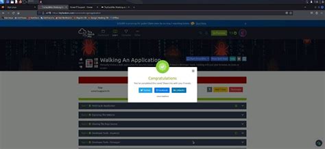 Completed Walking An Application Room On Tryhackme Jamal Akhtar