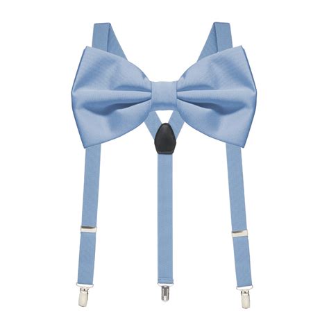 Bow Tie And Suspenders Set Red Suspenderstore