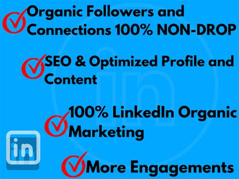 Seo And Optimized Linkedin Profile Content Organic Followers And Connections Upwork