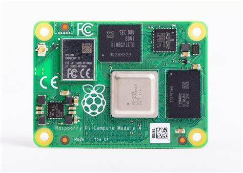 Raspberry Pi Cm4 With Wireless Pick Ram And Emmc