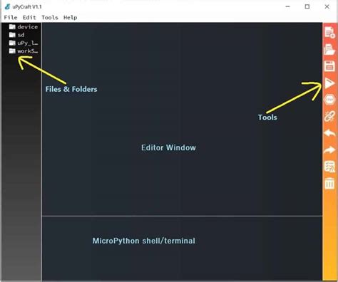 Micropython On Esp32 Using Upycraft Ide Getting Started