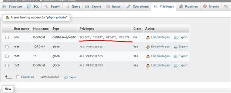 Database Mysql Issue When Creating A New User Stack Overflow