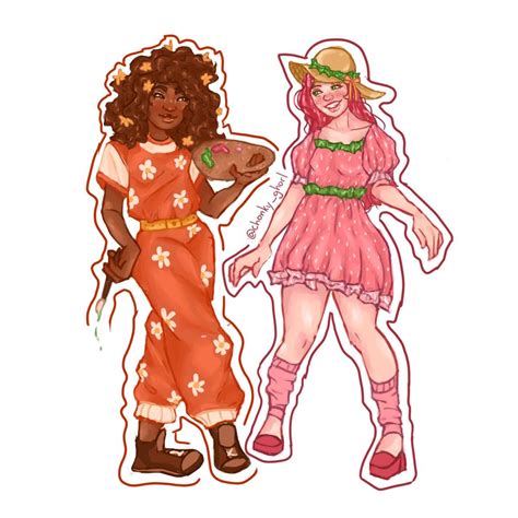 My Art Orange Blossom 🌼 And Strawberry Shortcake 🍰 Rstrawberryshortcake
