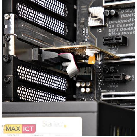 Startech Com 2 Port Pci Express Rs232 Seriële Kopen Max Ict B V