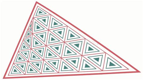 Triangle Pattern Vector Geometric Design Abstract Background Illustration Generative Ai Stock