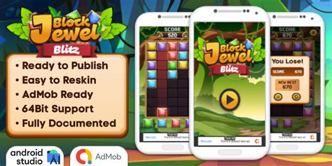 Jewel Block Blitz Android Studio By Azashop Codester