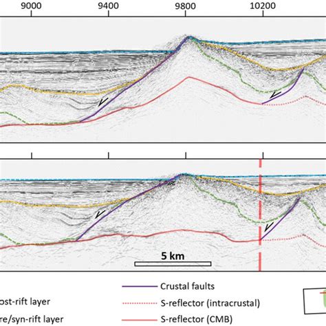 Seismic Profile Inline 770 From 3‐d Reflection Survey A Display In Download Scientific