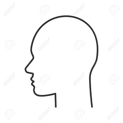 Draw Face Side View