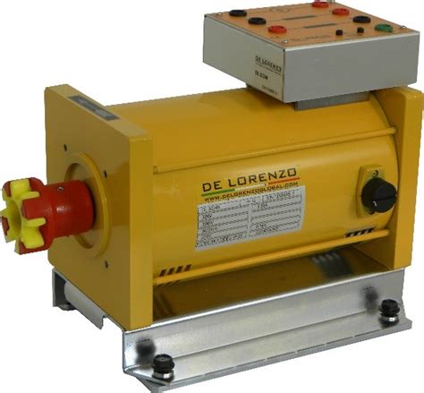 Direct Current Generator Compound Excitation De Lorenzo Training And Didactical Equipment