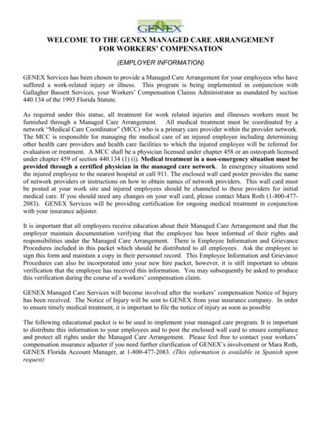 Workers Comp Handbook