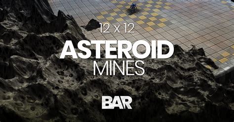 Asteroid Mines 12 X 12 ⇀ Map ★ Beyond All Reason Rts