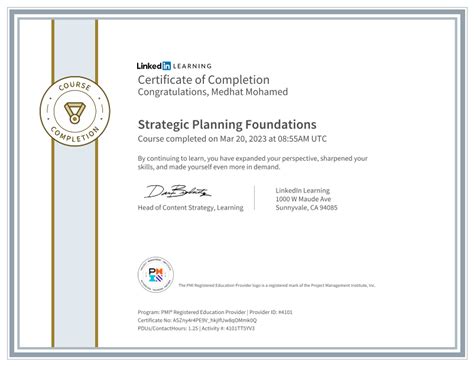 Medhat Mohamed On Linkedin Certificate Of Completion