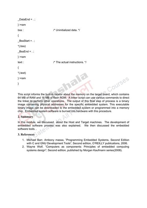 Embedded Systems Designunit 4 Part 2pdf