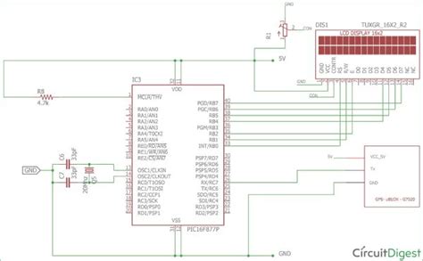 interfacing gps module with pic microcontroller