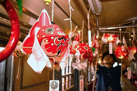 金魚ねぷた列車6日運行開始弘南鉄道大鰐線なびたび北東北