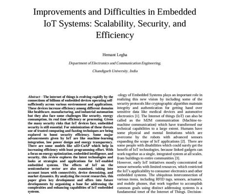 iot embeddedsystems research edgecomputing technology hemant legha
