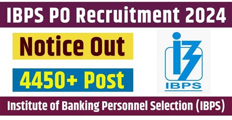 Ibps Po Recruitment 2024 Eligibility Details Apply Online