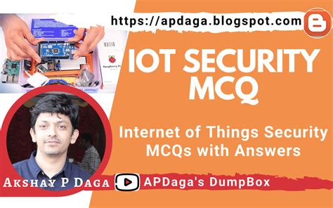 Internet Of Things Security Iot Security Multiple Choice Questions