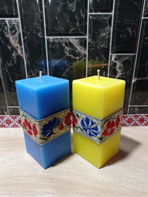 Свічки свічки українські ароматичні декоративні свічки — цена 290 грн в каталоге Свечи Купить