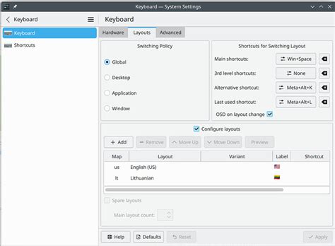 Kde Keyboard Layout Switcher Do Not Persist Through Reboot Applications Opensuse Forums