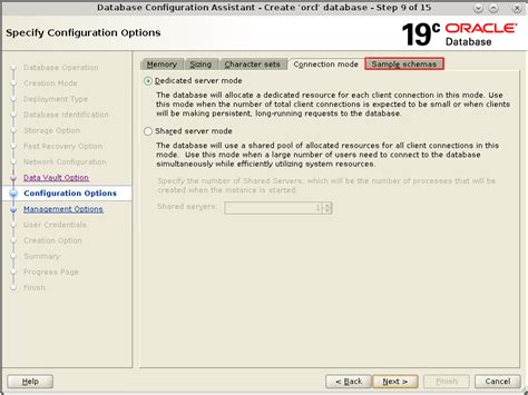 Create A Non Container Database Using Dbca Advanced Mode