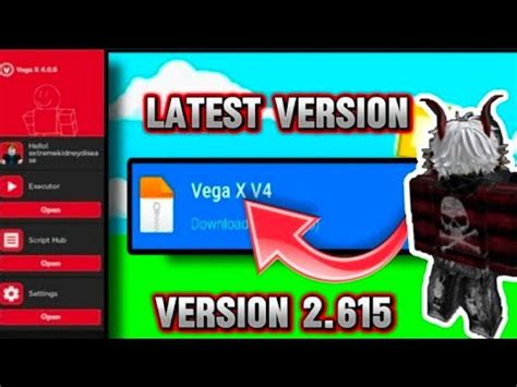 New Vega X Latest Version For Mobile VegaX Executor Roblox YouTube