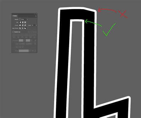 solved can t achieve sharp corners with stroke adobe product community 13361884