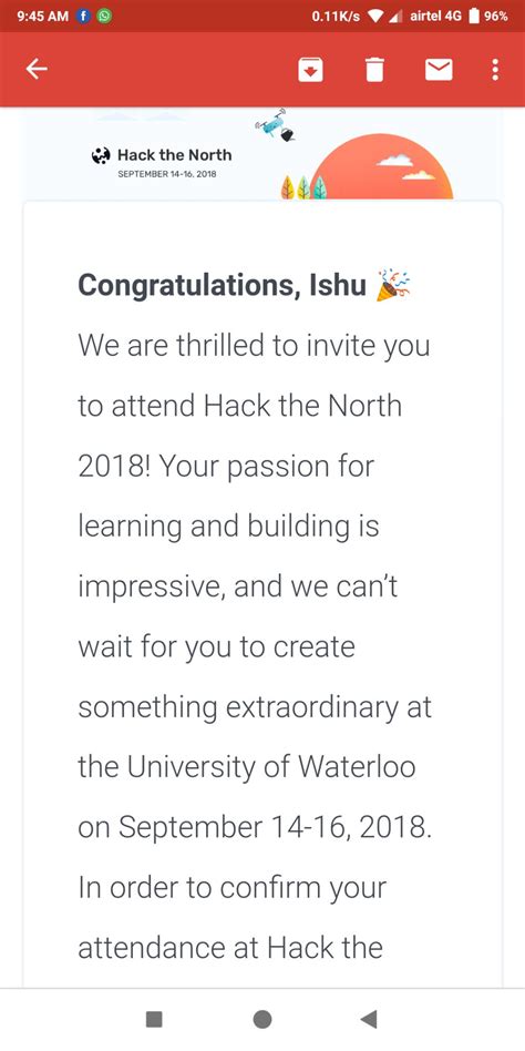 Ishu Anand On Linkedin Hackthenorth 18 Comments