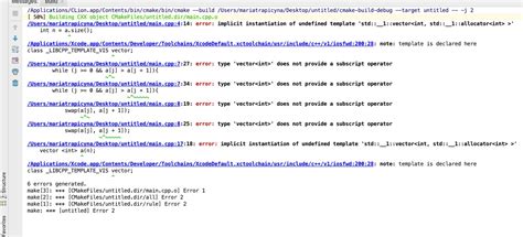 Clion Doesnt Compile On Macos Mojave 1014 Ides Support Intellij