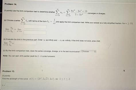 Solved Help With Problem 14 And 15 Please 5 Points Use