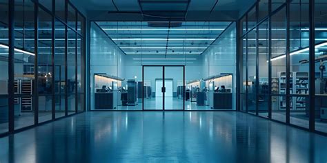 Premium Photo Leveraging Advanced Robotics Technology To Enhance Workplace Design Efficiency