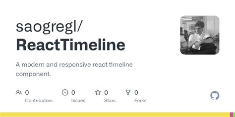 Github Saogreglreacttimeline A Modern And Responsive React Timeline