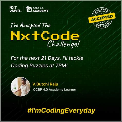Nxtcodechallenge Codingjourney Continuouslearning Imcodingeveryday