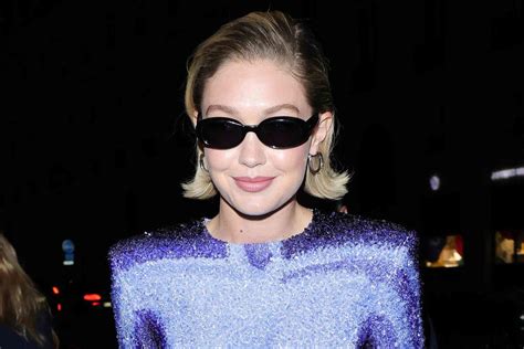 Gigi Hadids Optical Illusion Naked Dress Will Make You Do A Double Take See Her Jaw Dropping