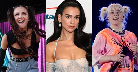 Billie Eilish Dua Lipa Olivia Rodrigo And More Rock The Stage At The