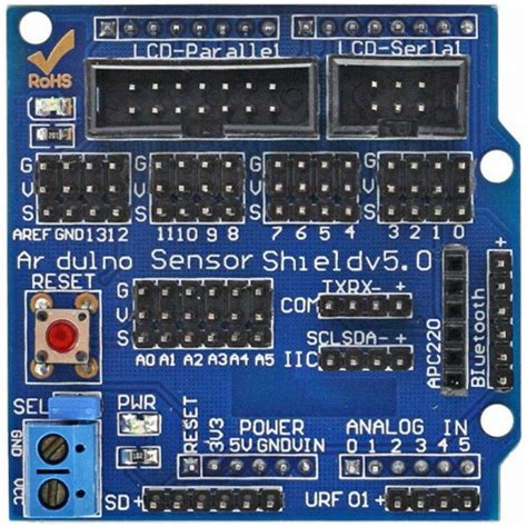 Sensor Shield V5 अर्दुइनो शील्ड Labsguru Technologies Private