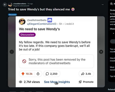 Wendys Surges Over 40 After Viral Reddit Post Ignites Meme Stock