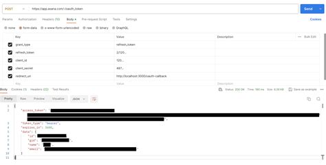 Token Exchange Endpoint The Refresh Token Parameter Was Missing Developers API